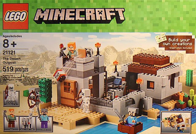 LEGO Minecraft Microworld 4-PACK | LEGO Minecraft | LEGO | BRICKshop ...