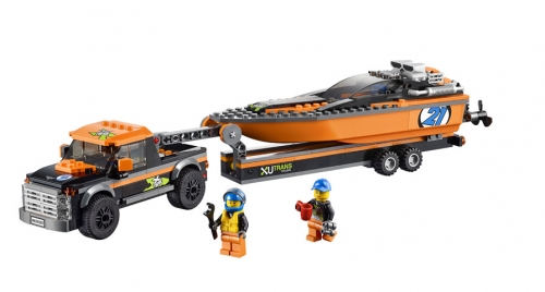 LEGO 4x4 met Speedboot (LEGO 60085) | 5702015350235 | LEGO City | LEGO ...