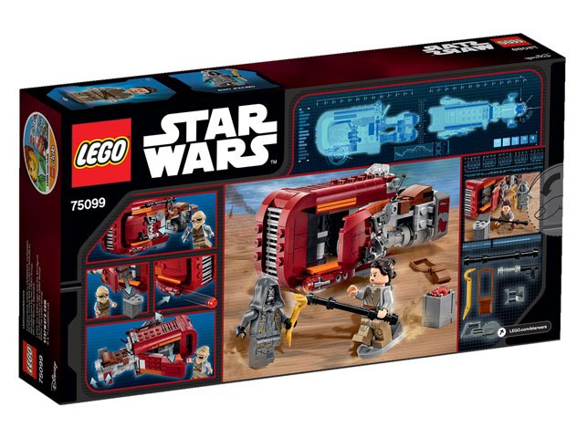 LEGO Rey's Speeder (LEGO 75099) | 5702015352611 | LEGO Star Wars | LEGO ...