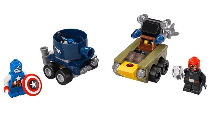 LEGO Mighty Micros Captain America vs Red Skull (LEGO 76065 ...