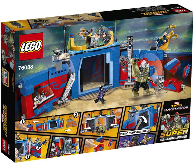 LEGO Thor VS Hulk - Arena Clash (LEGO 76088) | 5702015868730 ...