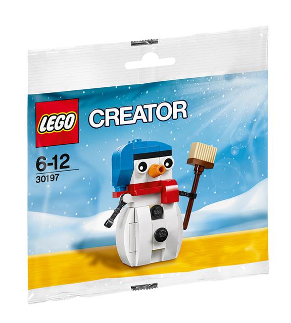 LEGO Sneeuwpop (Polybag) (LEGO 30197) | 673419210553 | LEGO Feestdagen ...