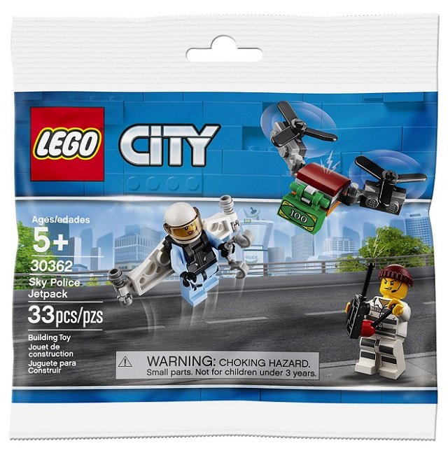 LEGO Sky Politie Jetpack (Polybag) (LEGO 30362) | 5702016374780 | LEGO ...