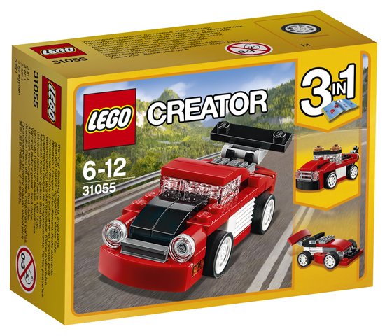 LEGO Rode Racewagen (LEGO 31055) | 5702015867504 | LEGO Creator | LEGO ...