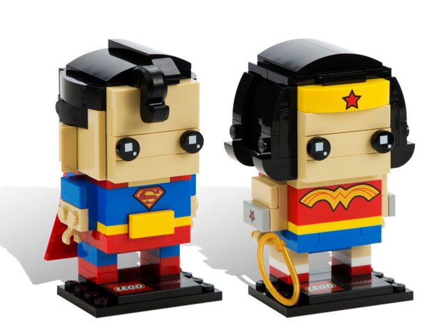 LEGO Superman & Wonder Woman (LEGO 41490) | LEGO BrickHeadz | LEGO ...