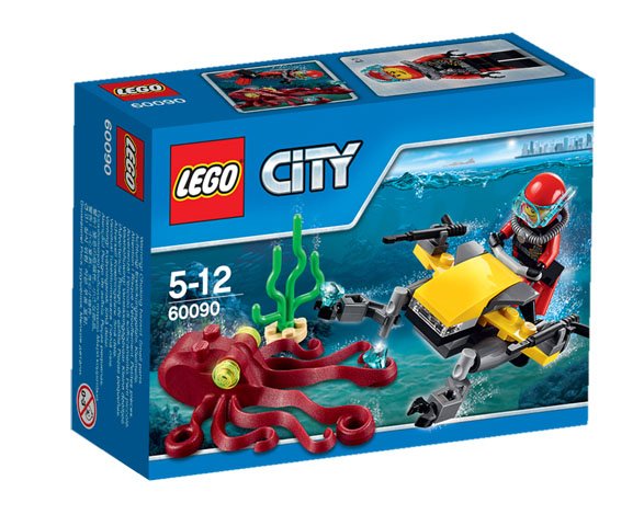 LEGO Diepzee Onderwater Scooter (LEGO 60090) | 5702015350617 | LEGO ...