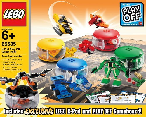 LEGO X-Pod Play Off Game Pack (LEGO 65535) | BRICKshop - LEGO en DUPLO ...