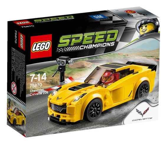 LEGO Chevrolet Corvette Z06 (LEGO 75870) | 5702015591508 | LEGO Speed ...