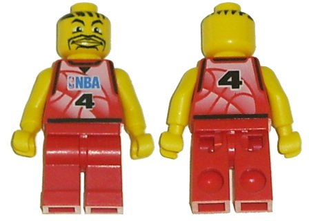 LEGO Basketbalspeler 4 (NBA044) | LEGO Minifigs | LEGO | BRICKshop ...