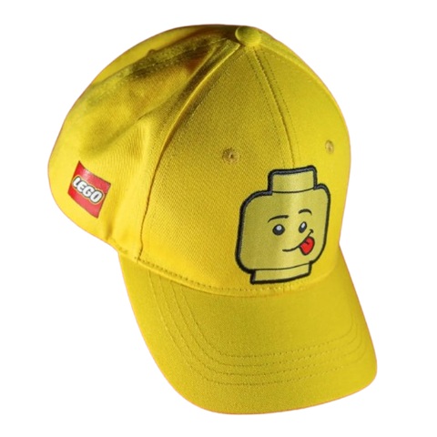 LEGO Cap met Grappig Gezicht GEEL | 5060373573605 | BRICKshop - LEGO en ...