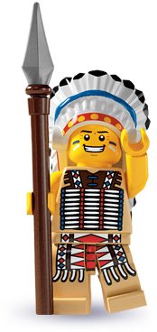 LEGO Indiaan met Speer (LEGO 880303) | LEGO Minifigs | LEGO | BRICKshop ...
