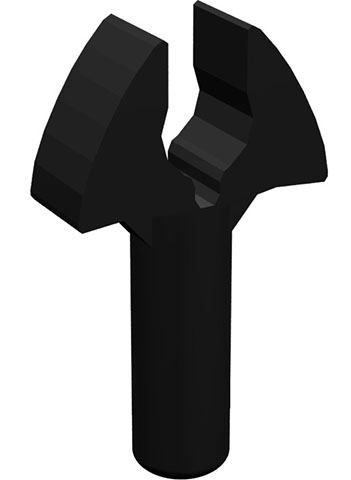 LEGO Pin met Mechanische Clip ZWART (10 stuks) | BRICKshop - LEGO en ...