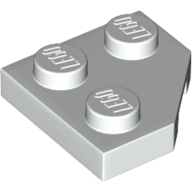 LEGO Plaat 2x2 Hoek Wedge WIT (100 stuks) | BRICKshop - LEGO en DUPLO ...