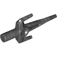 LEGO Sai Wapen PARELMOER DONKERGRIJS (10 stuks) | BRICKshop - LEGO en ...