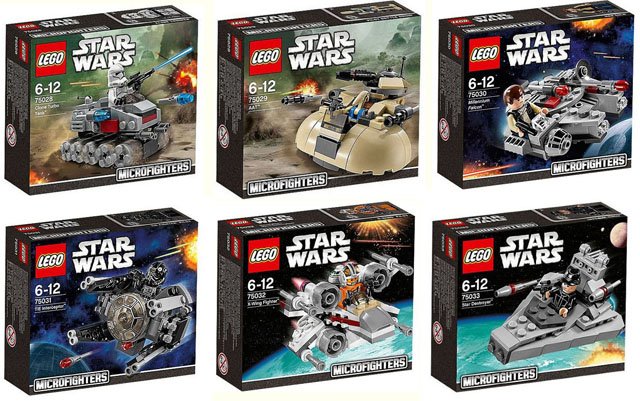 LEGO Star Wars Micro Fighters Collection Series 1 | LEGO Star Wars ...