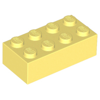 LEGO Steen 2x4 LICHTGEEL (100 stuks) | Stenen | LEGO Onderdelen ...