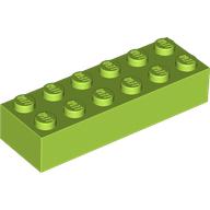 LEGO Steen 2x6 LIMEGROEN (100 stuks) | BRICKshop - LEGO en DUPLO specialist