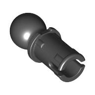 LEGO Technic Pin met Bal ZWART (100 stuks) | BRICKshop - LEGO en DUPLO ...