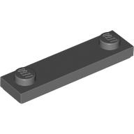 LEGO Plaat 1x4 met 2 Noppen DONKERGRIJS (100 stuks) | BRICKshop - LEGO ...