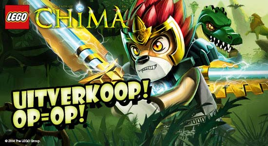 LEGO Chima UITVERKOOP! - Tot 50% Korting! OP=OP! - LEGO en DUPLO specialist